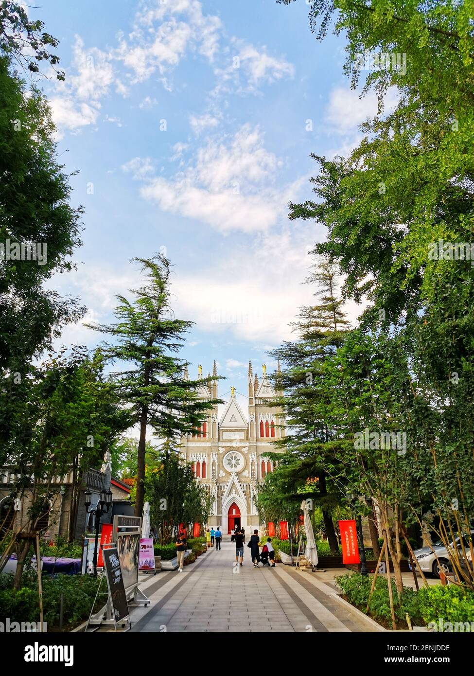 Beijing,CHINA-The North Church is a Catholic church located at no.33 ...