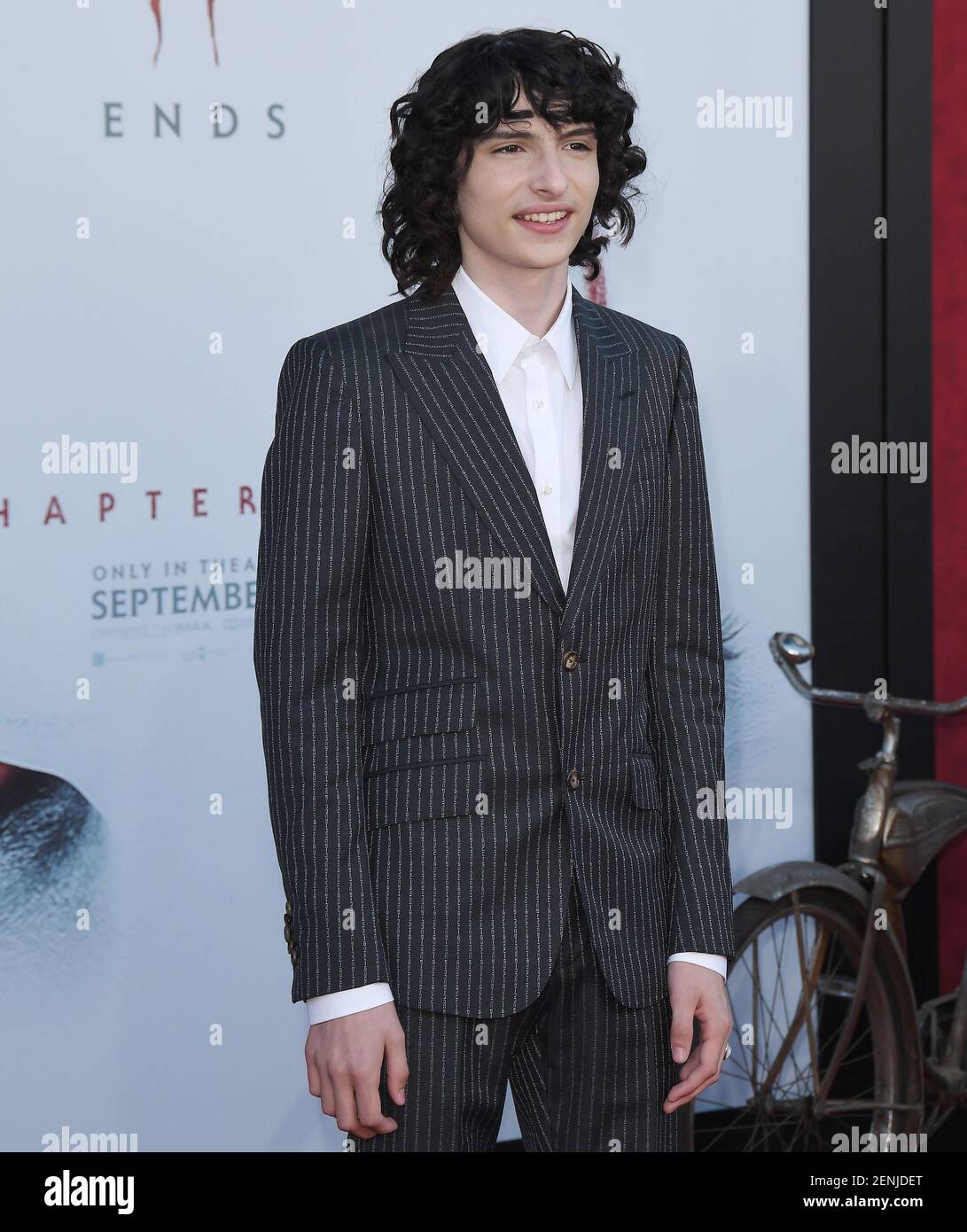 Finn Wolfhard arrives at the Warner Bros. Pictures' IT CHAPTER TWO ...