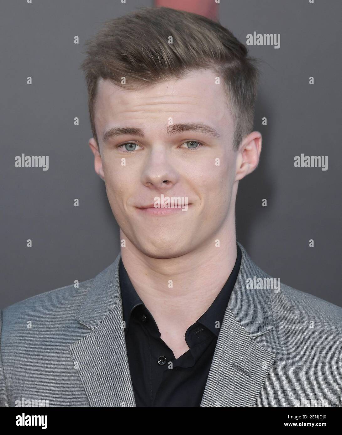 Nicholas Hamilton arrives at the Warner Bros. Pictures' IT CHAPTER TWO ...