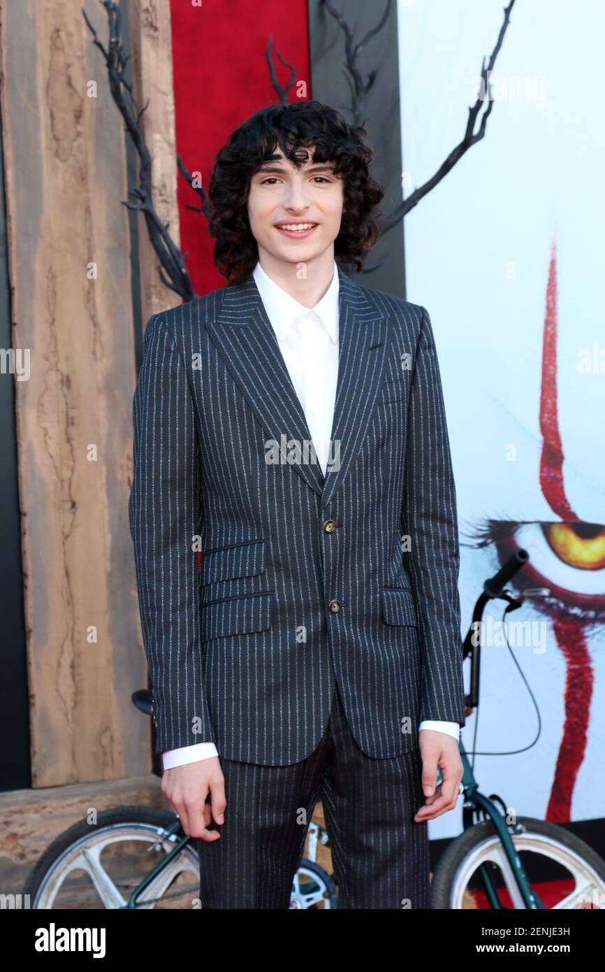 Finn Wolfhard at the "It Chapter Two" Premiere at the Village Theater ...