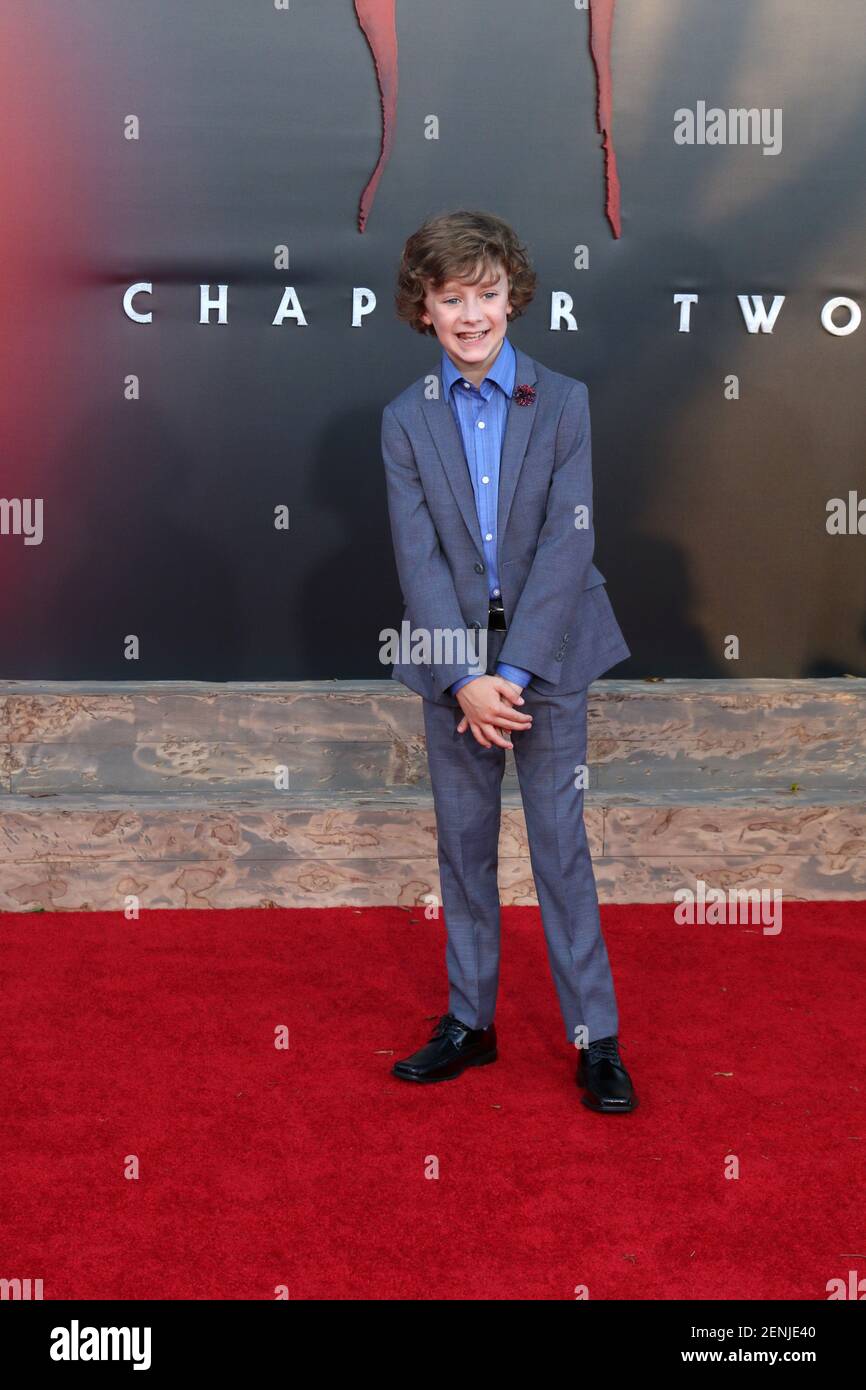 Luke Roessler at the "It Chapter Two" Premiere at the Village Theater ...