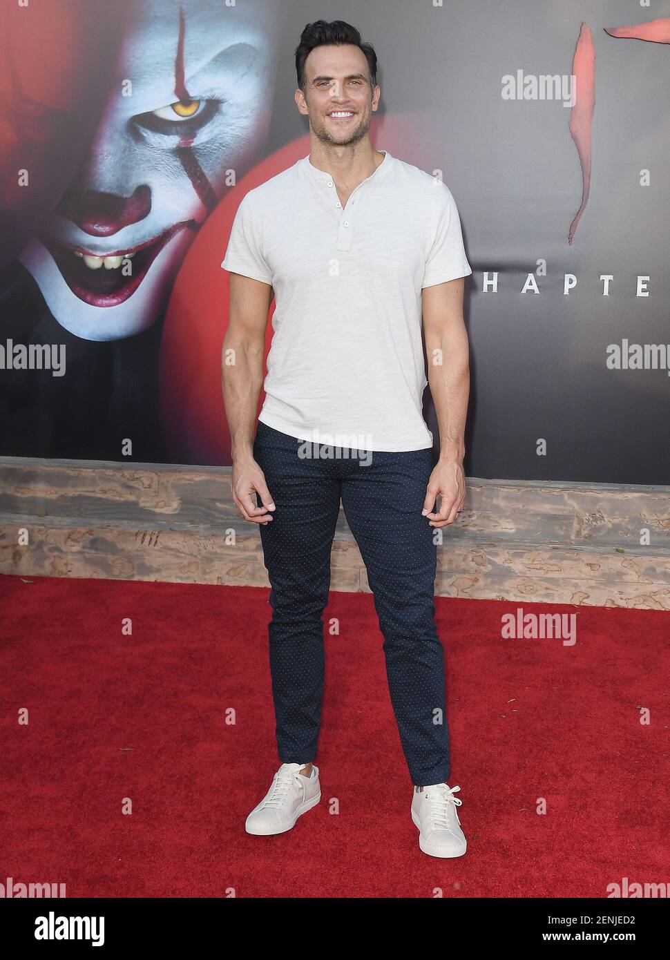 Cheyenne Jackson arrives at the Warner Bros. Pictures' IT CHAPTER TWO ...