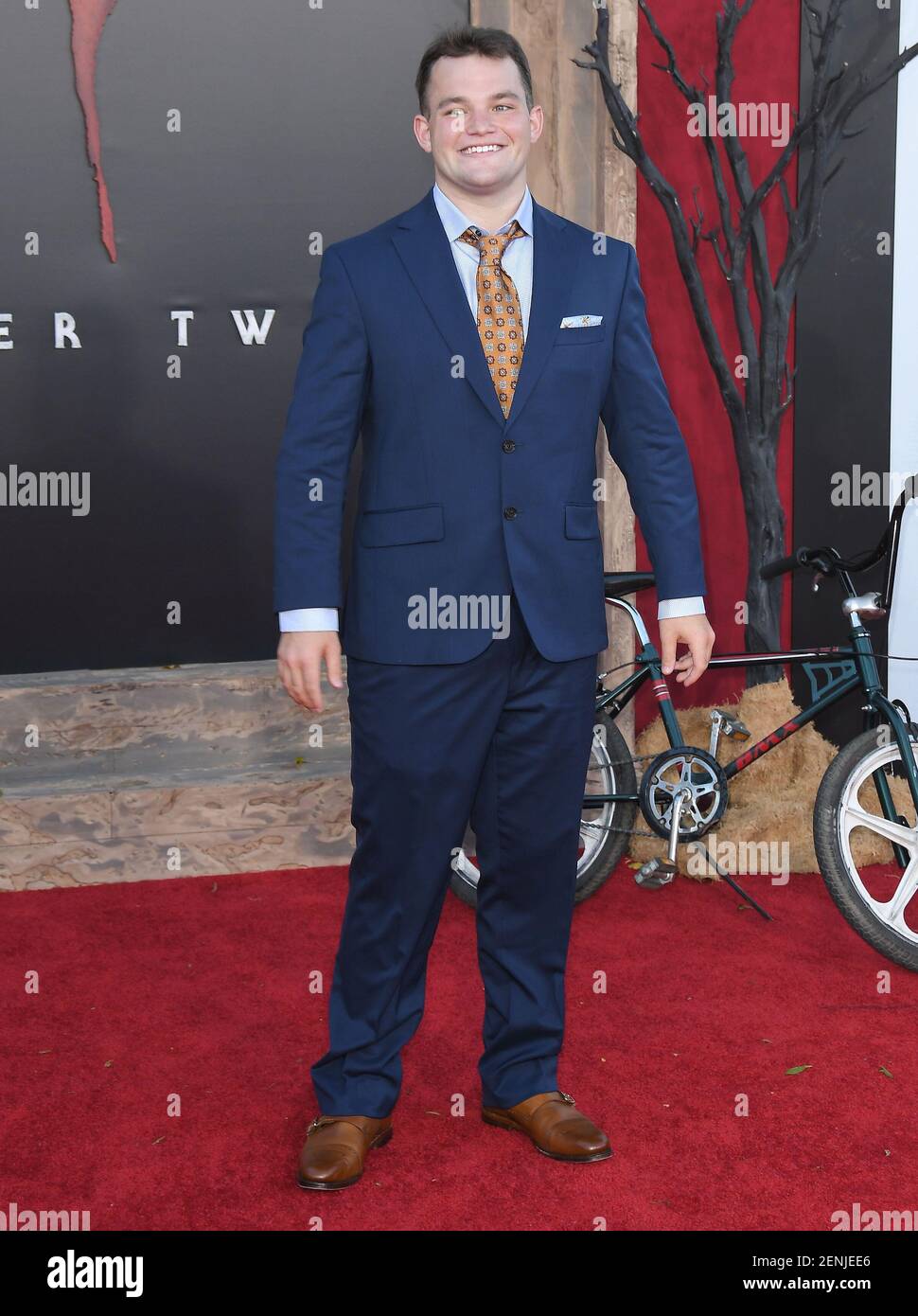 Jake Sim arrives at the Warner Bros. Pictures' IT CHAPTER TWO Premiere ...