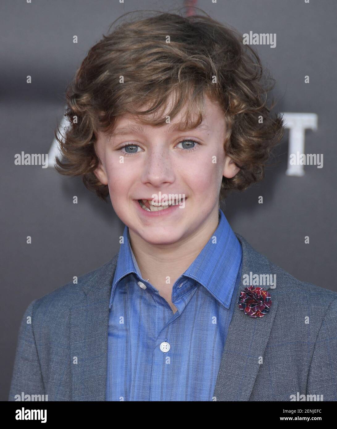 Luke Roessler arrives at the Warner Bros. Pictures' IT CHAPTER TWO ...