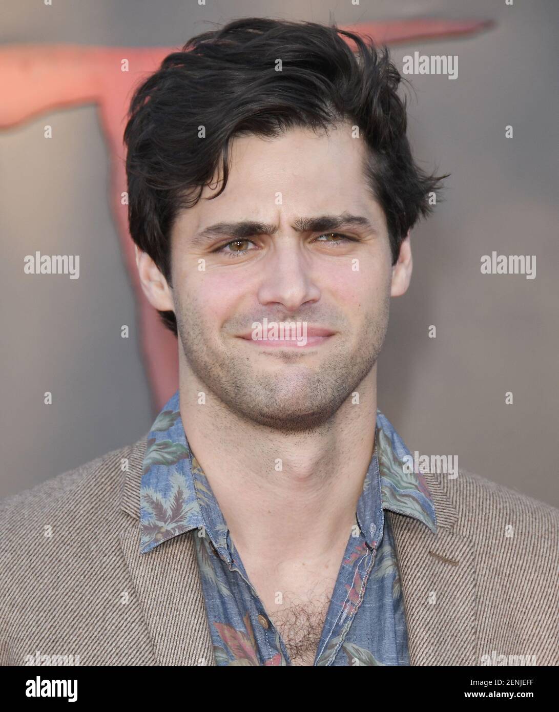 Matthew Daddario arrives at the Warner Bros. Pictures' IT CHAPTER TWO ...