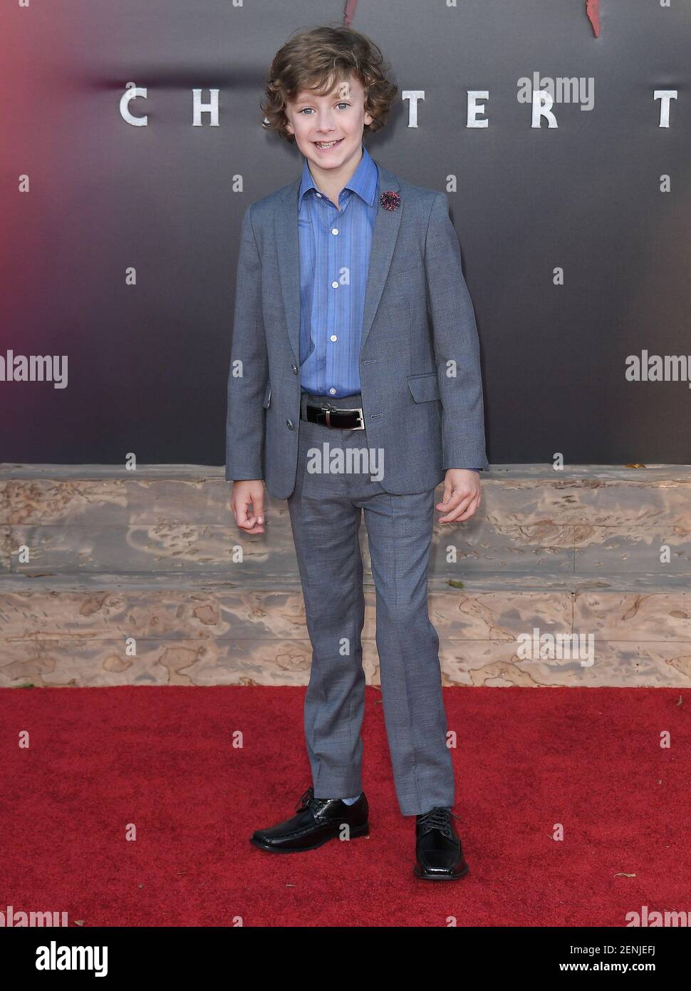 Luke Roessler arrives at the Warner Bros. Pictures' IT CHAPTER TWO ...