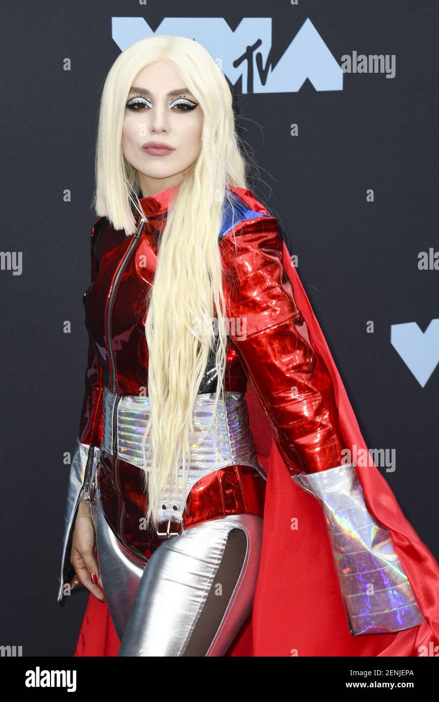 Ava Max attends the 2019 MTV Video Music Awards at Prudential Center on ...
