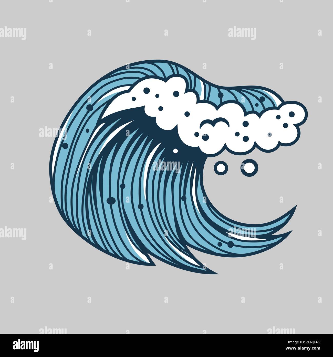 Tidal foam Stock Vector Images - Alamy