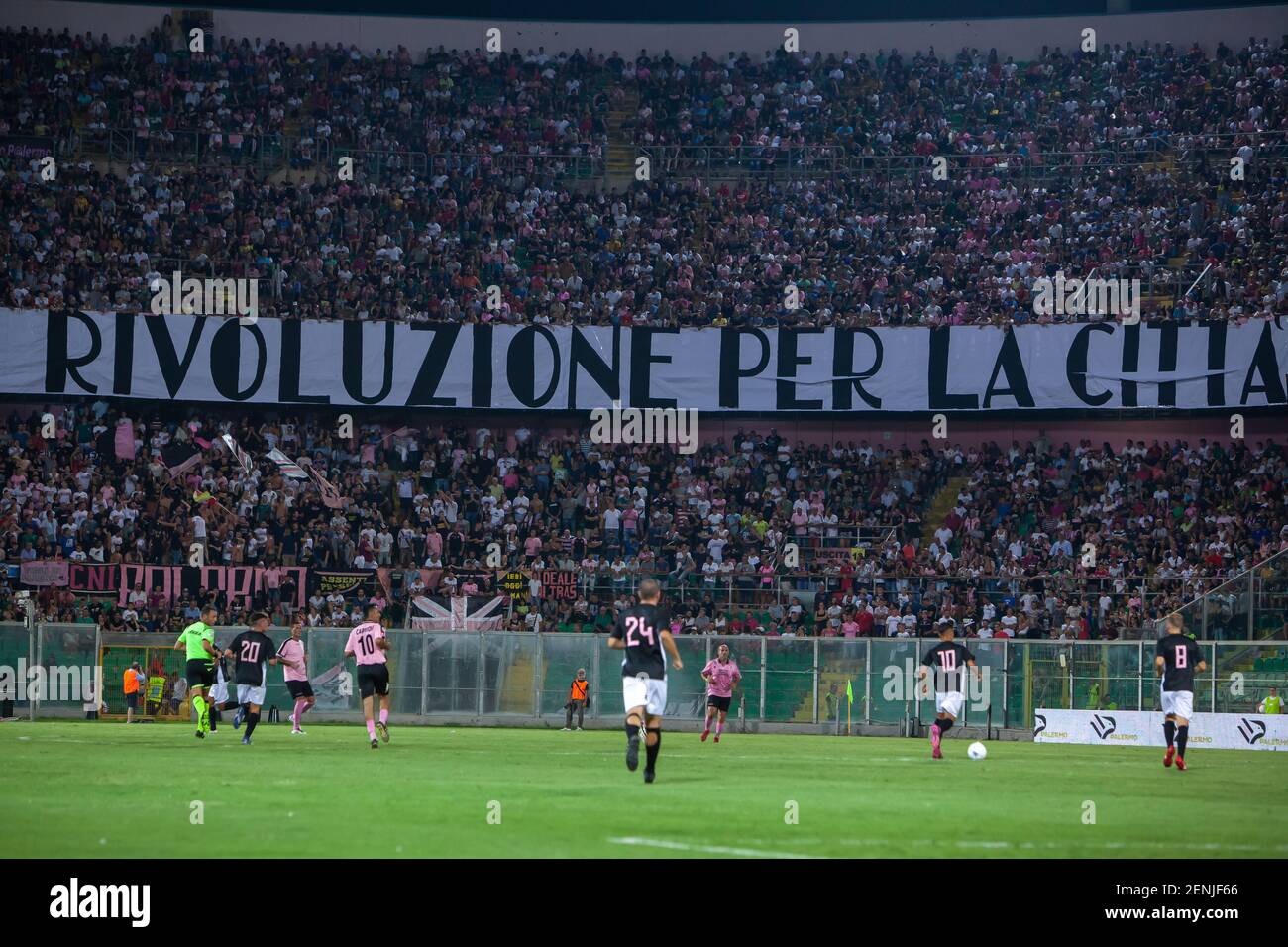 SSD Palermo vs Palermo Legends at the Renzo Barbera Stadium in Palermo ...