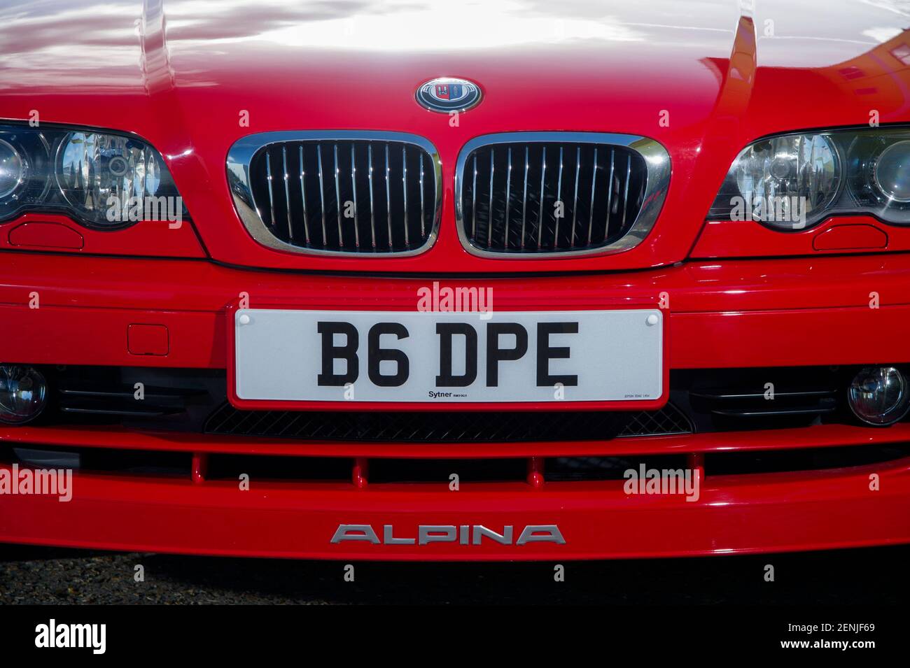 BMW Alpina B3 3.3 factory modified BMW convertible 3 Series car Stock ...