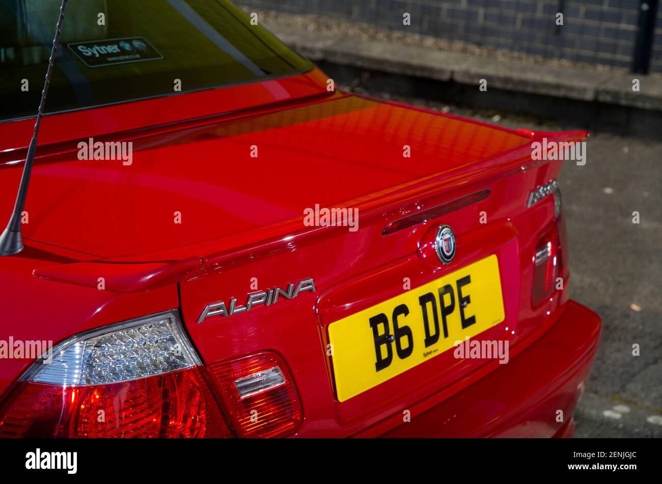 BMW Alpina B3 3.3 factory modified BMW convertible 3 Series car Stock ...