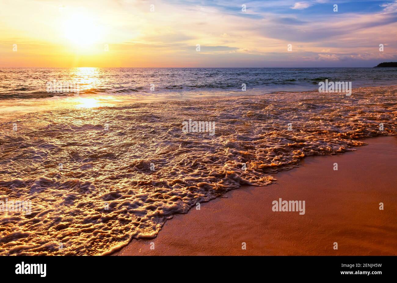 Sunset On The Beach In Punta Cana Dominican Republic High Resolution Stock Photography and ...