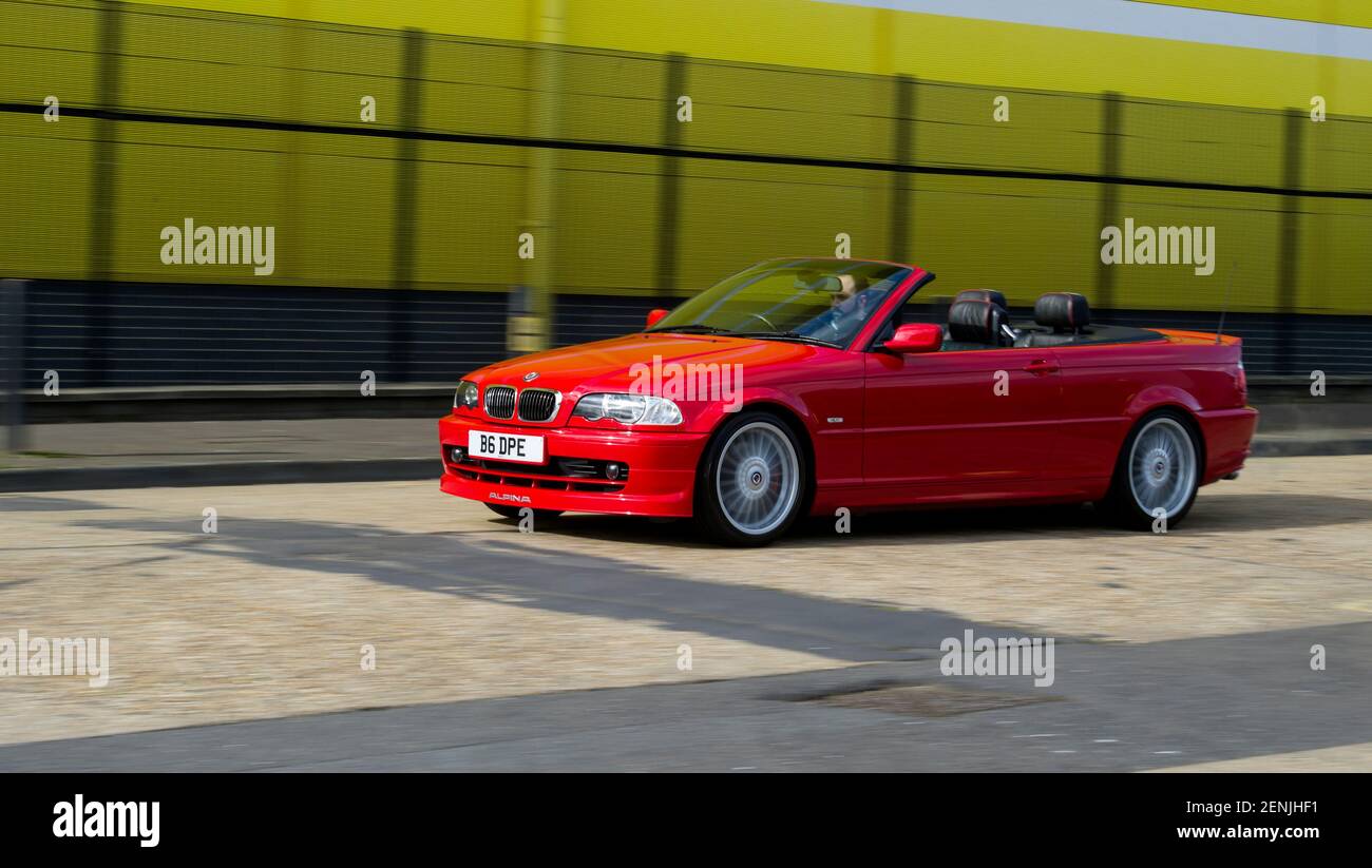BMW Alpina B3 3.3 factory modified BMW convertible 3 Series car Stock ...