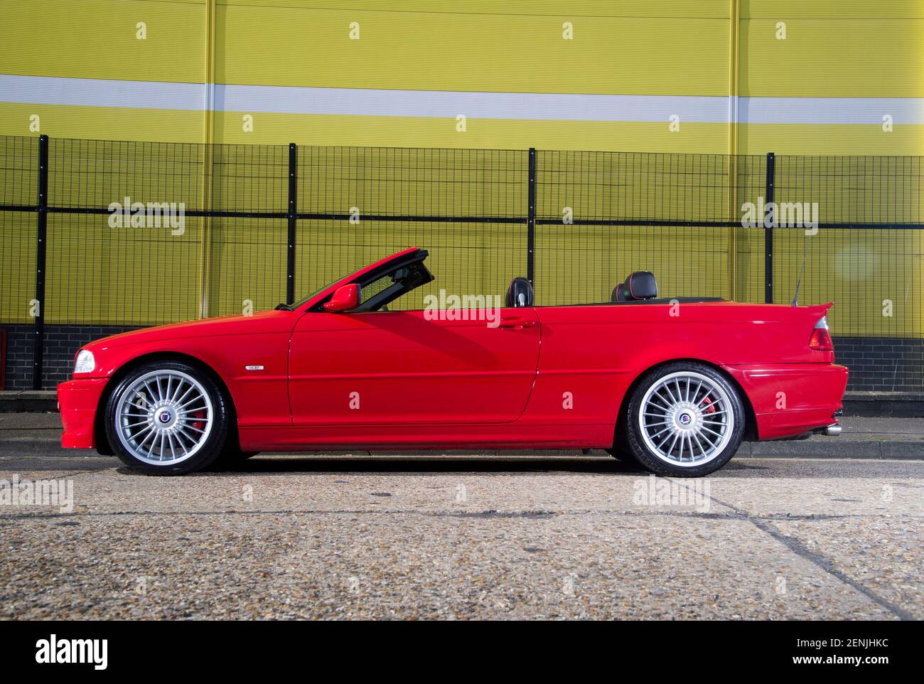 BMW Alpina B3 3.3 factory modified BMW convertible 3 Series car Stock ...