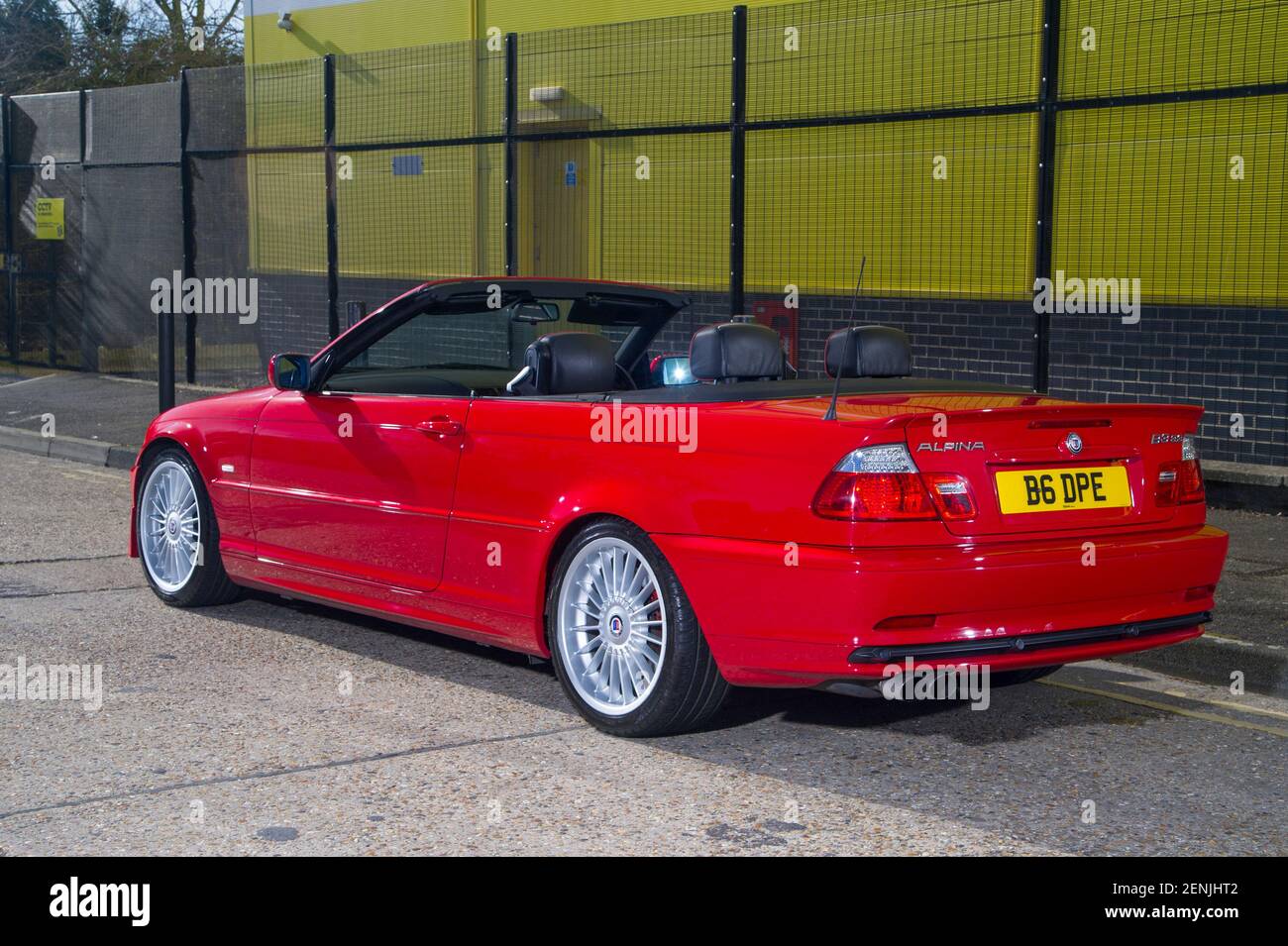 BMW Alpina B3 3.3 factory modified BMW convertible 3 Series car Stock ...