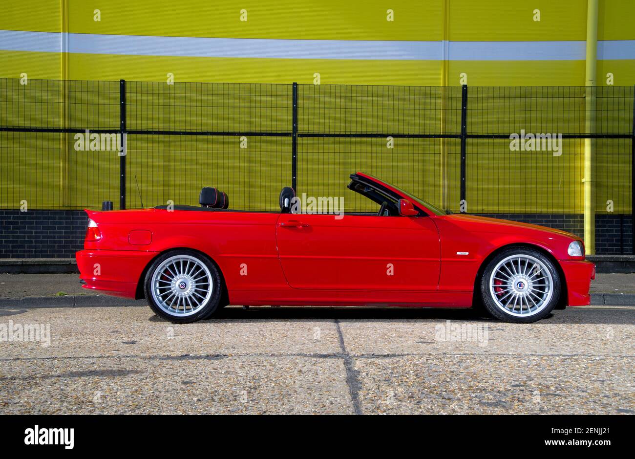 BMW Alpina B3 3.3 factory modified BMW convertible 3 Series car Stock ...