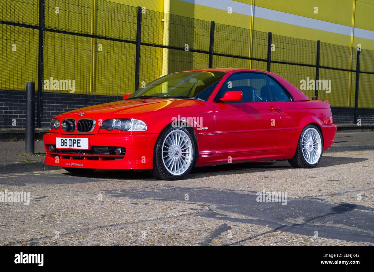 BMW Alpina B3 3.3 factory modified BMW convertible 3 Series car Stock ...