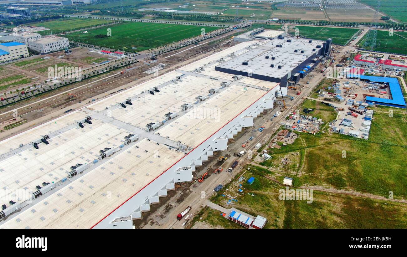 Shanghai,CHINA-Aerial photo taken by a drone shows the spectacular ...