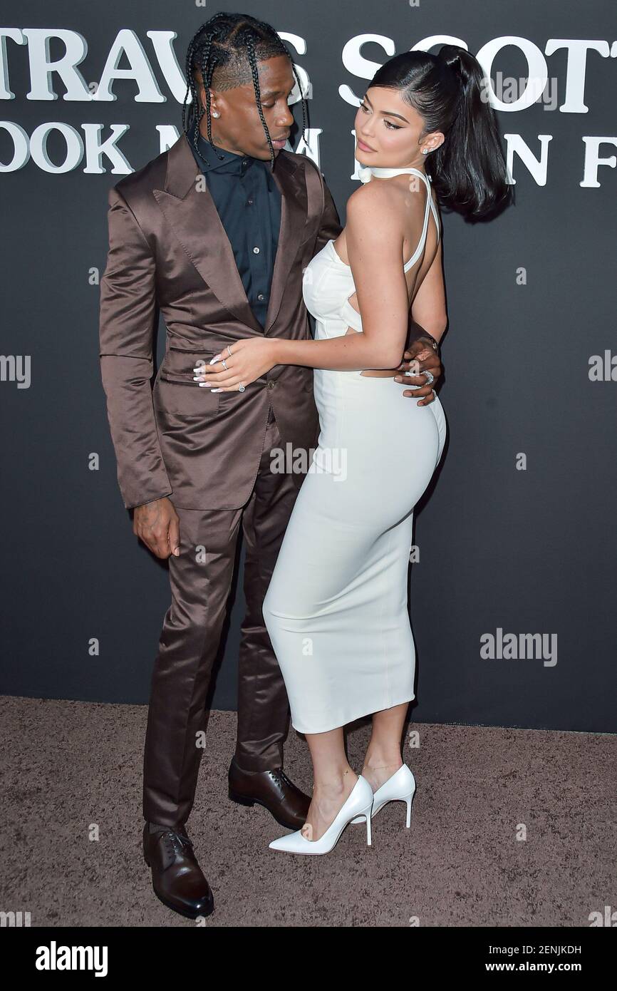 SANTA MONICA, LOS ANGELES, CALIFORNIA, USA - AUGUST 27: Rapper Travis ...