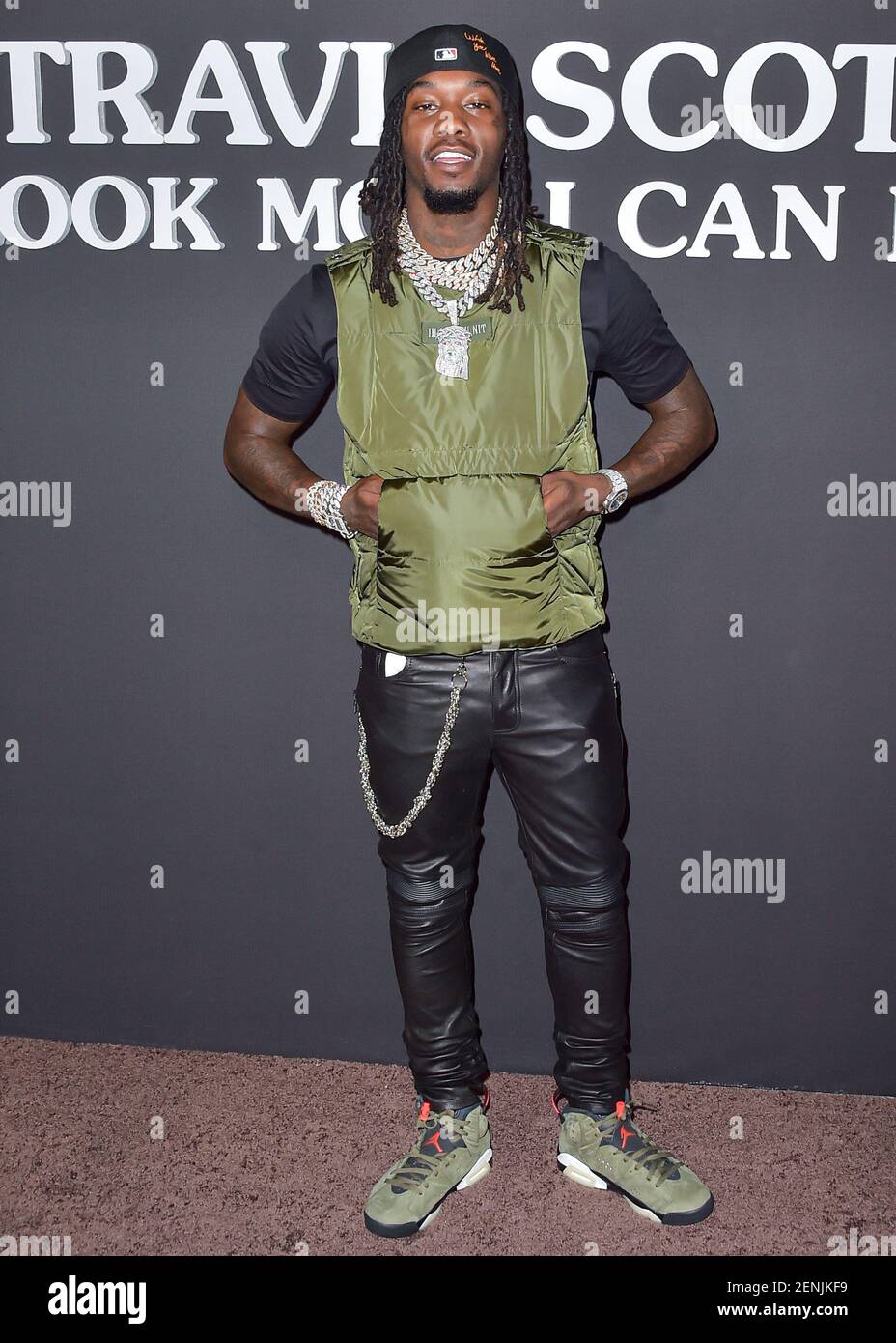 SANTA MONICA, LOS ANGELES, CALIFORNIA, USA - AUGUST 27: Rapper Offset ...