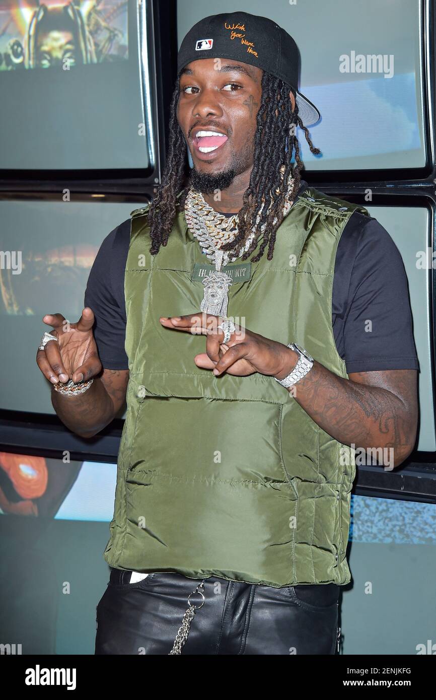 SANTA MONICA, LOS ANGELES, CALIFORNIA, USA - AUGUST 27: Rapper Offset ...