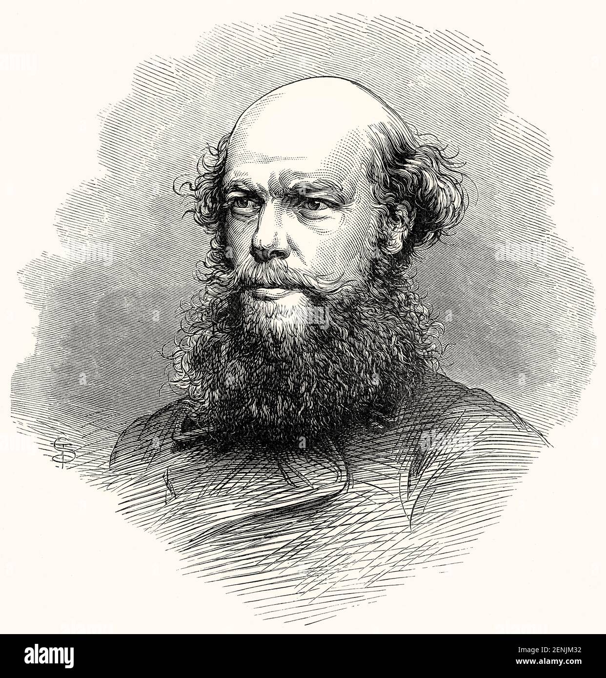 Laurence Oliphant, 1829 – 1888, a South African-born British author ...