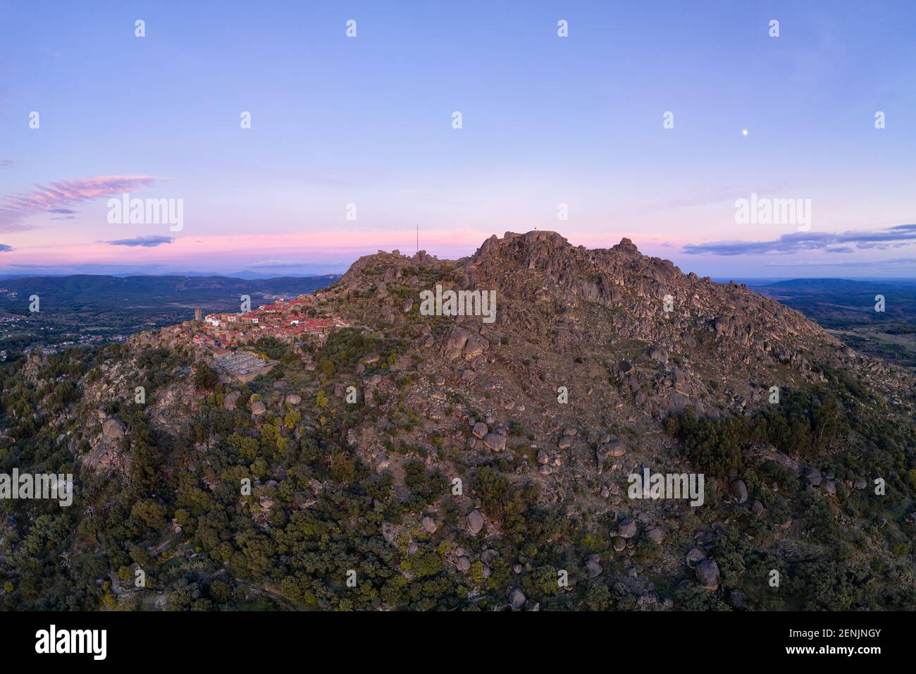 Aerial drone view typical granite hi-res stock photography and images ...