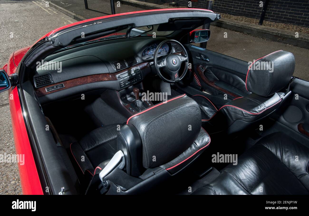 Alpina B3 - BMW 3 series convertible based cabrio Stock Photo - Alamy