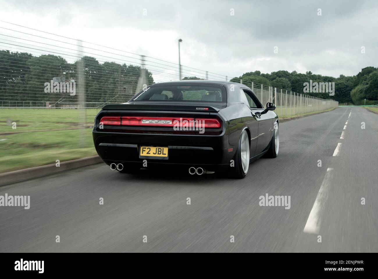 Dodge Hellcat SRT8 American muscle car, modified Stock Photo - Alamy