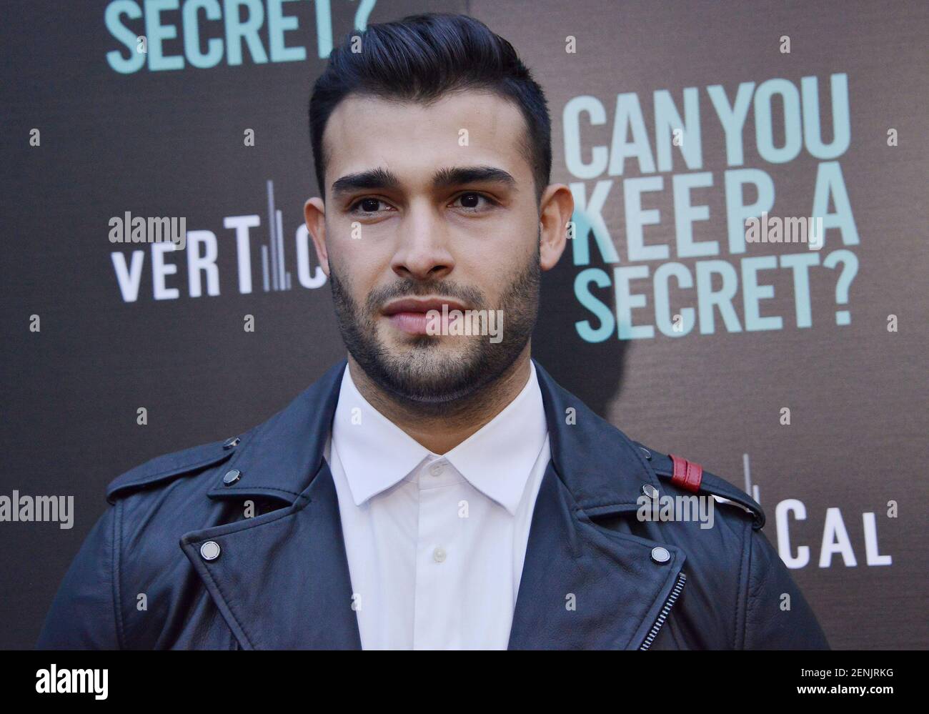 Sam Asghari arrives at the CAN YOU KEEP A SECRET? Los Angeles Screening ...