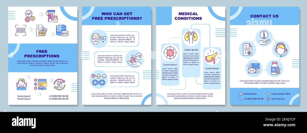Prescription leaflet Stock Vector Images - Alamy