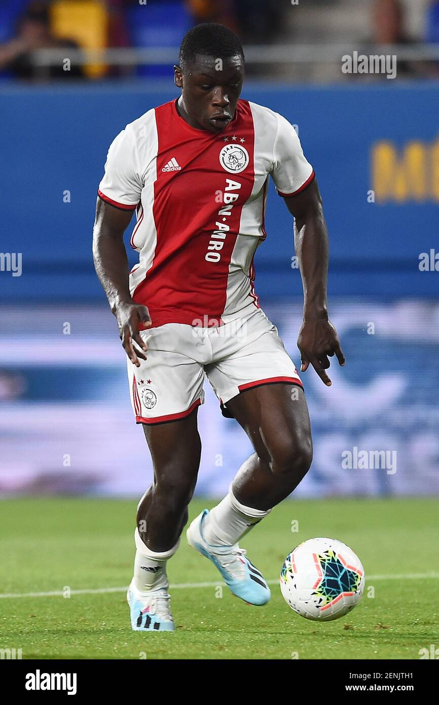 Brian Brobbey of Ajax during the Johan Cruyff stadium opening on August ...