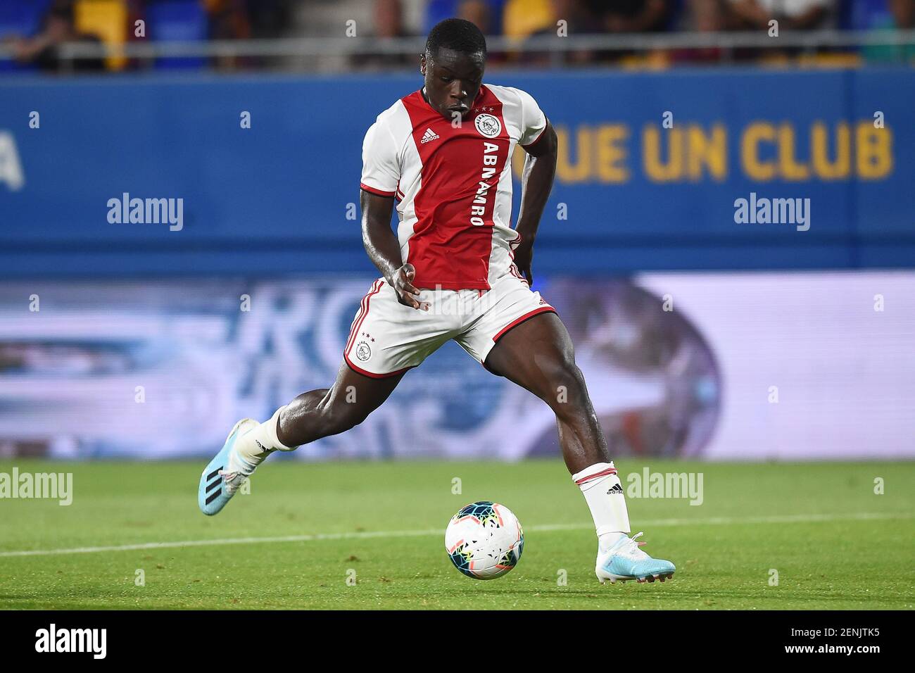 Brian Brobbey of Ajax during the Johan Cruyff stadium opening on August ...