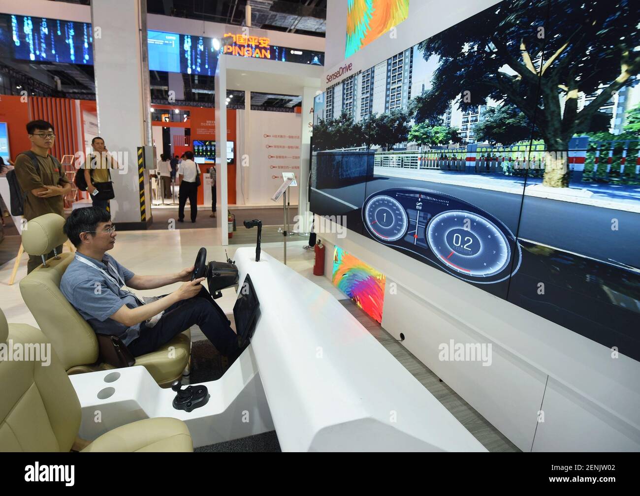 Shanghai,CHINA-The 2019 world conference on artificial intelligence ...