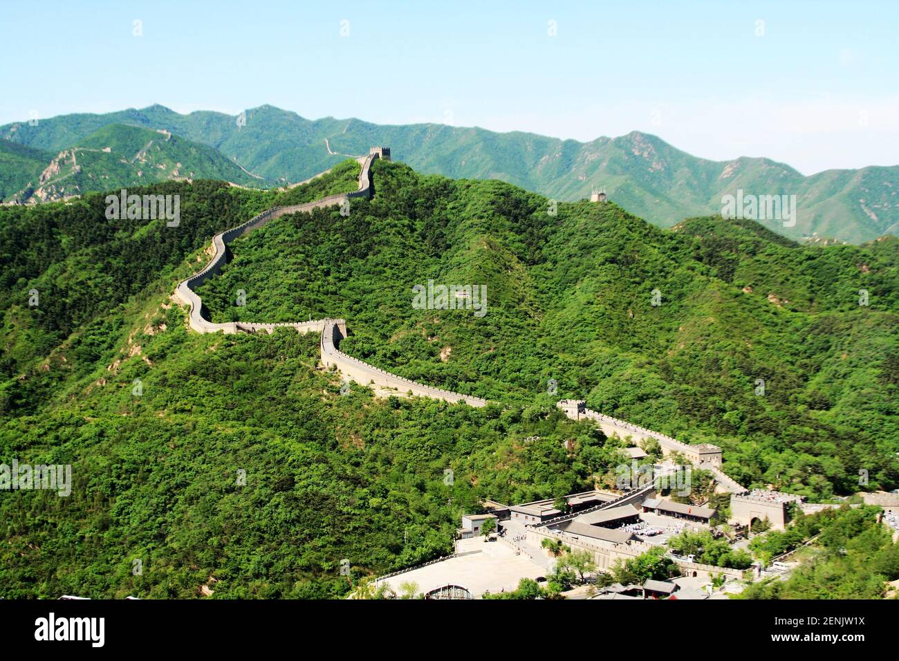 Beijing,CHINA-Badaling Great Wall, located at the north entrance of ...
