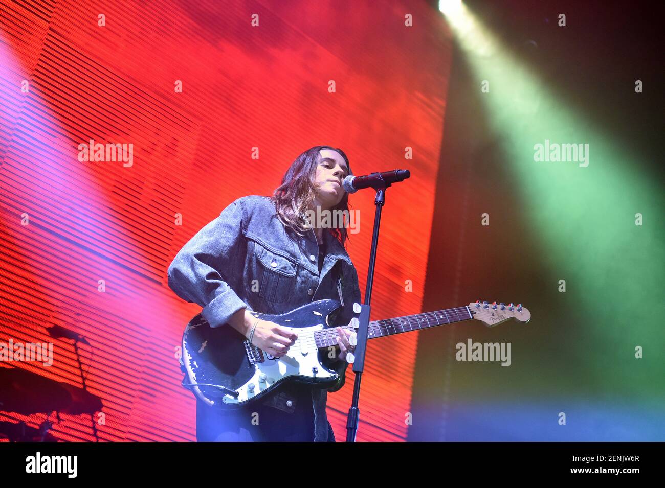 Concert of the American group PVRIS in the concert hall "Izvestia Hall ...