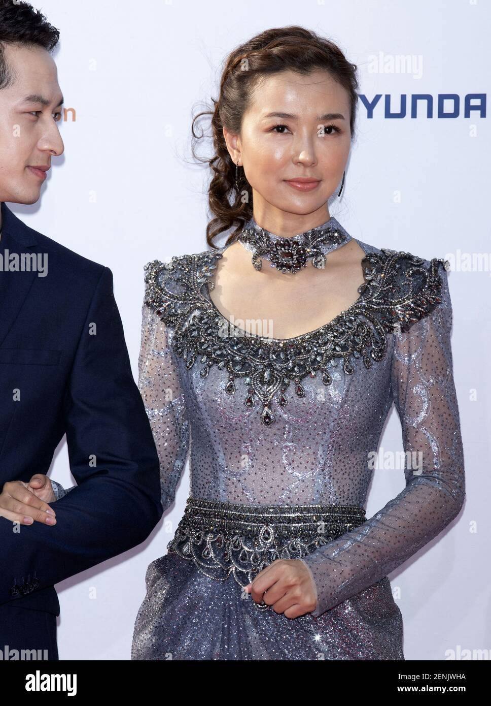 28 August 2019 - Seoul, South Korea : Chinese actors Charles Luu and ...