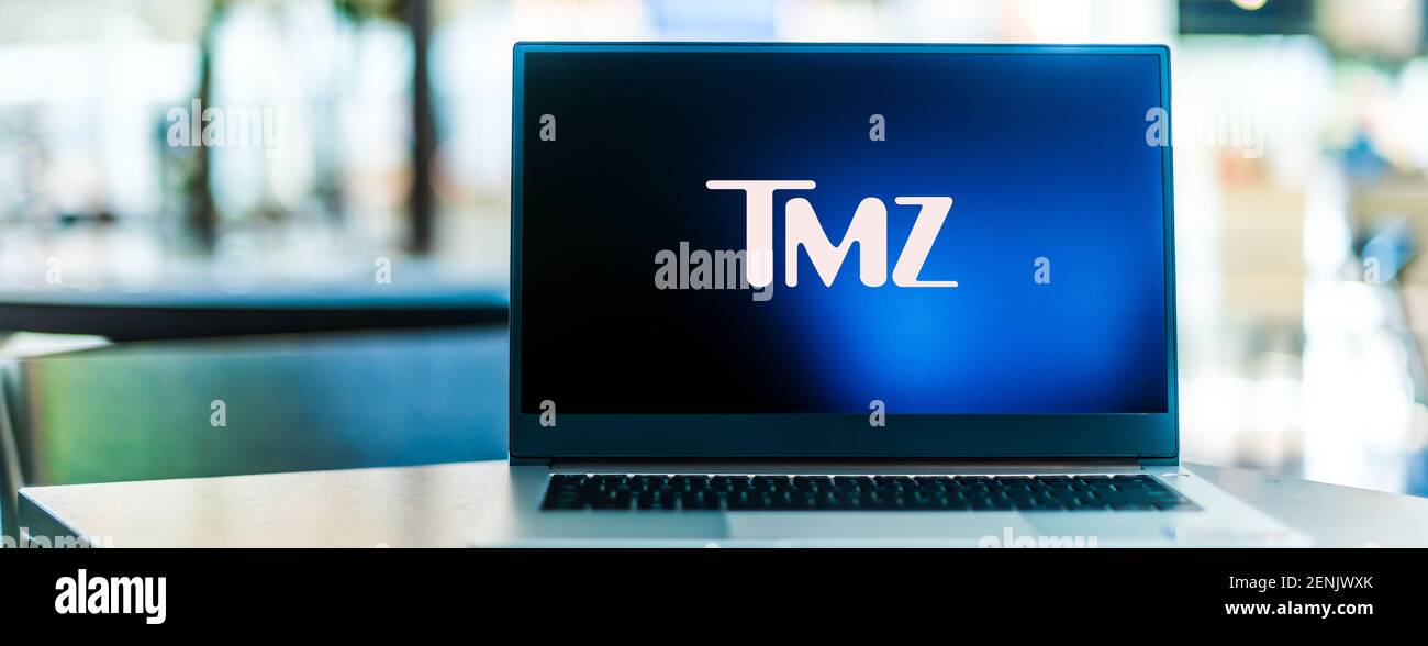 Tmz logo hi-res stock photography and images - Alamy