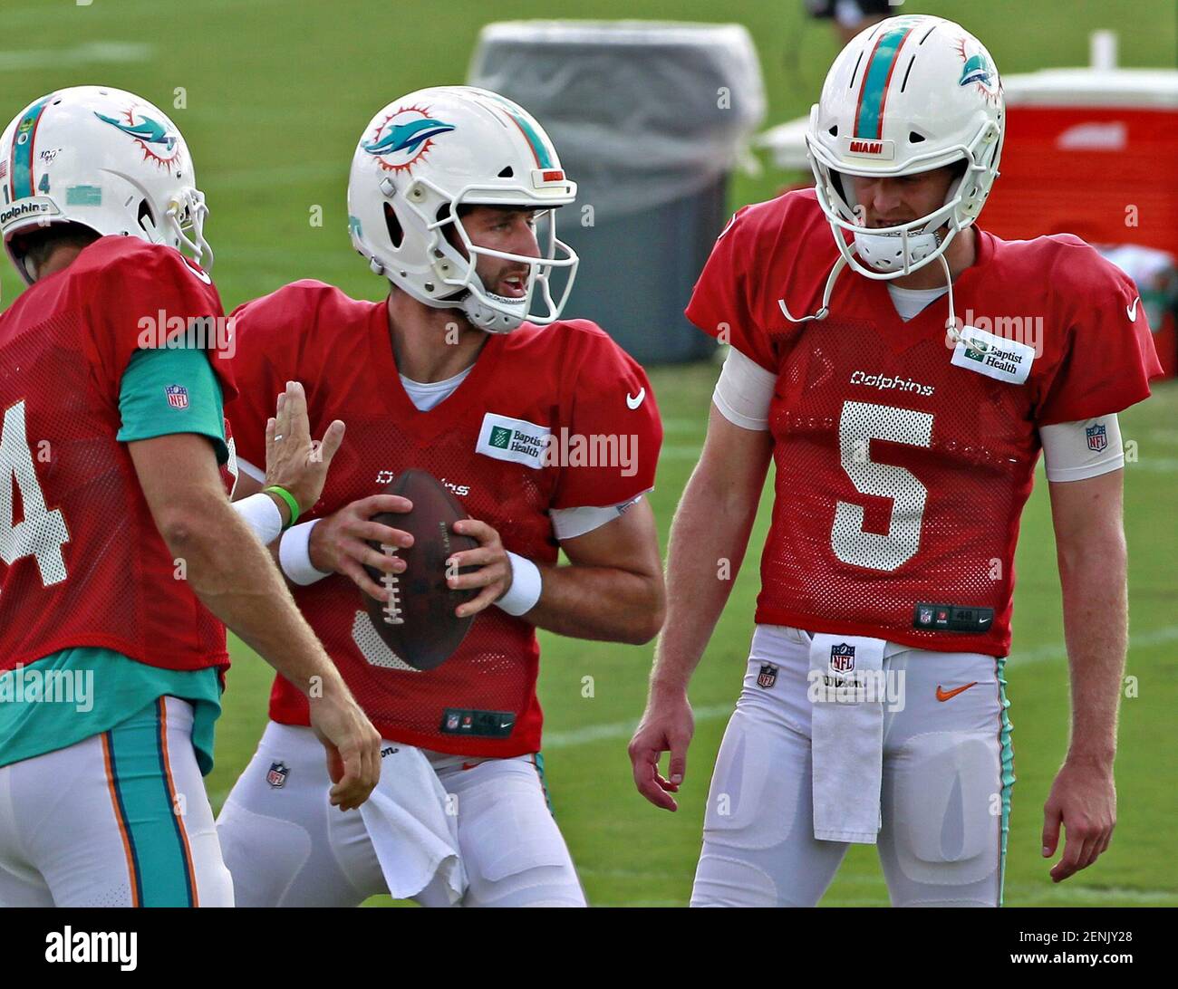The starting quarterback position is still open, according to Miami ...