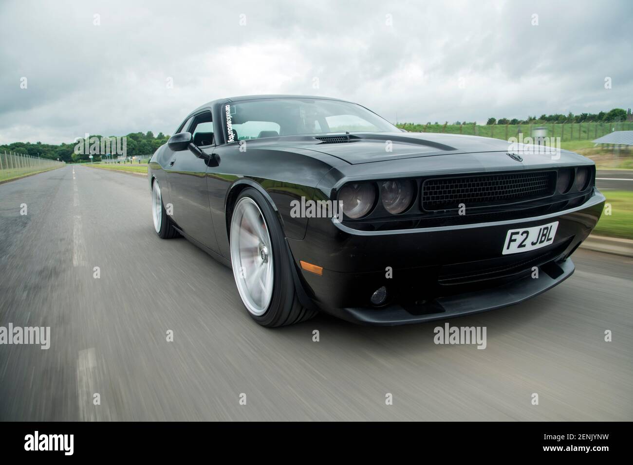 Dodge Hellcat SRT8 American muscle car, modified Stock Photo - Alamy