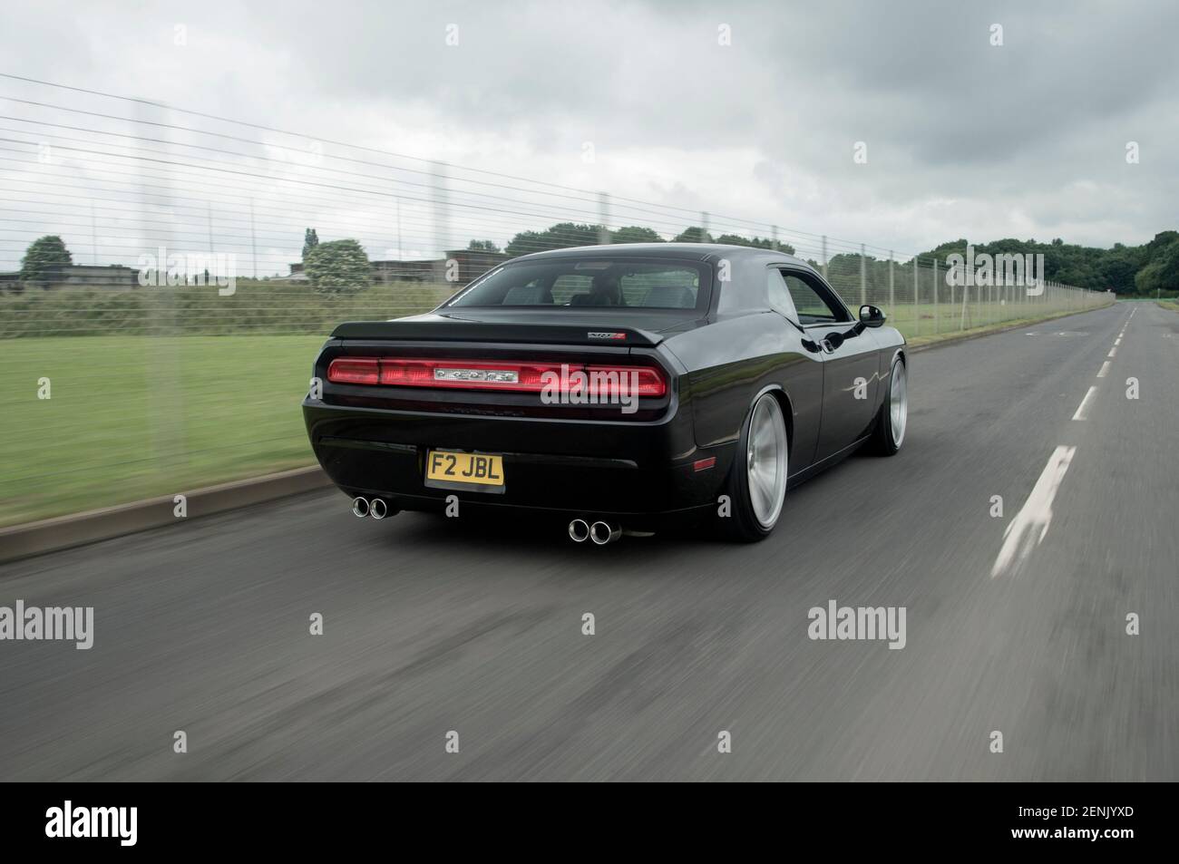 Dodge Hellcat SRT8 American muscle car, modified Stock Photo - Alamy