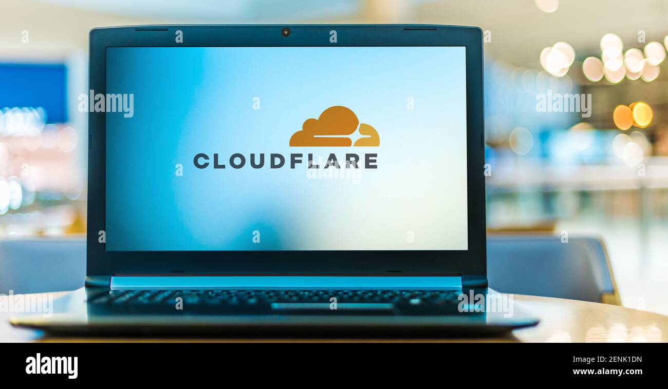 Cloudflare logo hi-res stock photography and images - Alamy