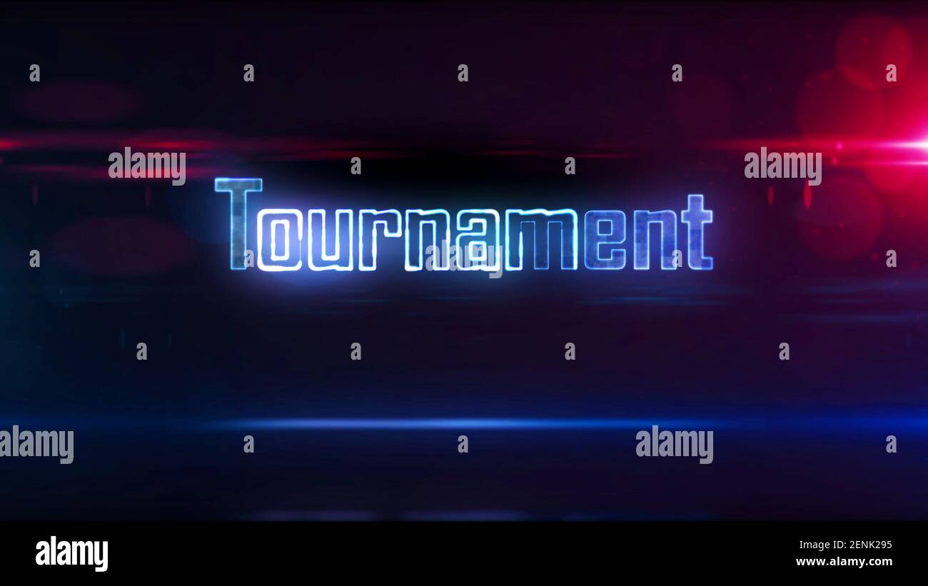 Tournament concept, cyber sport play, esport gaming championship and ...