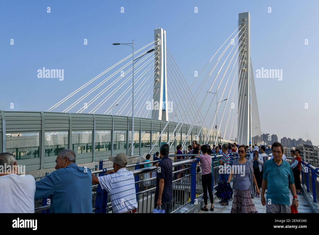 New Zhongjiang Bridge on Wujiang-Shanghai canal opens after three years ...