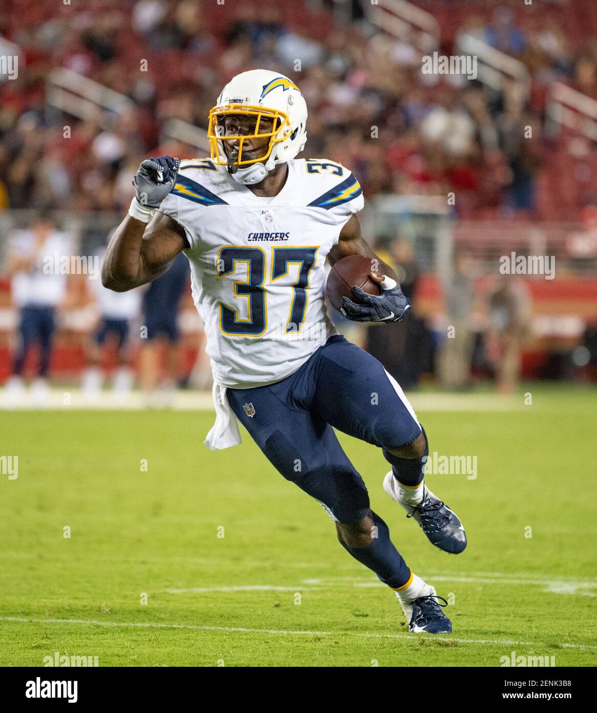 August 29, 2019: Los Angeles Chargers running back Derrick Gore (37 ...