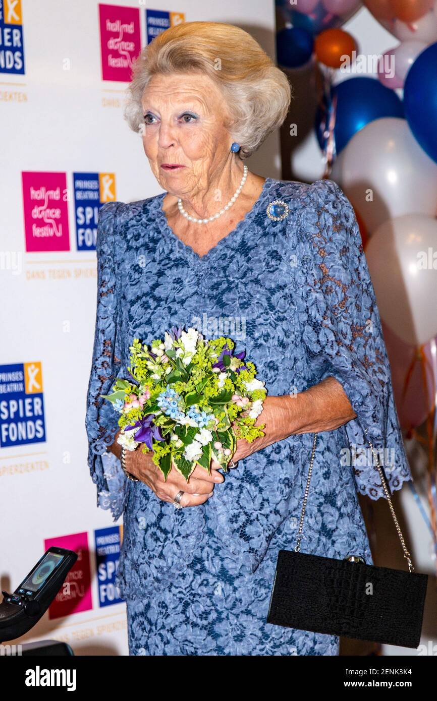 Princess Beatrix during the 7th edition of the Free to Move dance ...