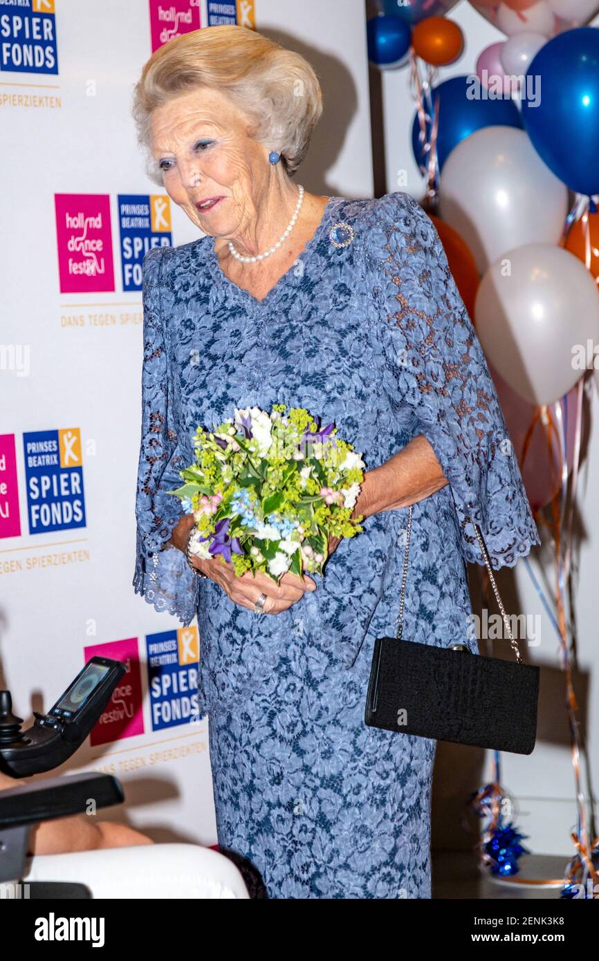 Princess Beatrix during the 7th edition of the Free to Move dance ...