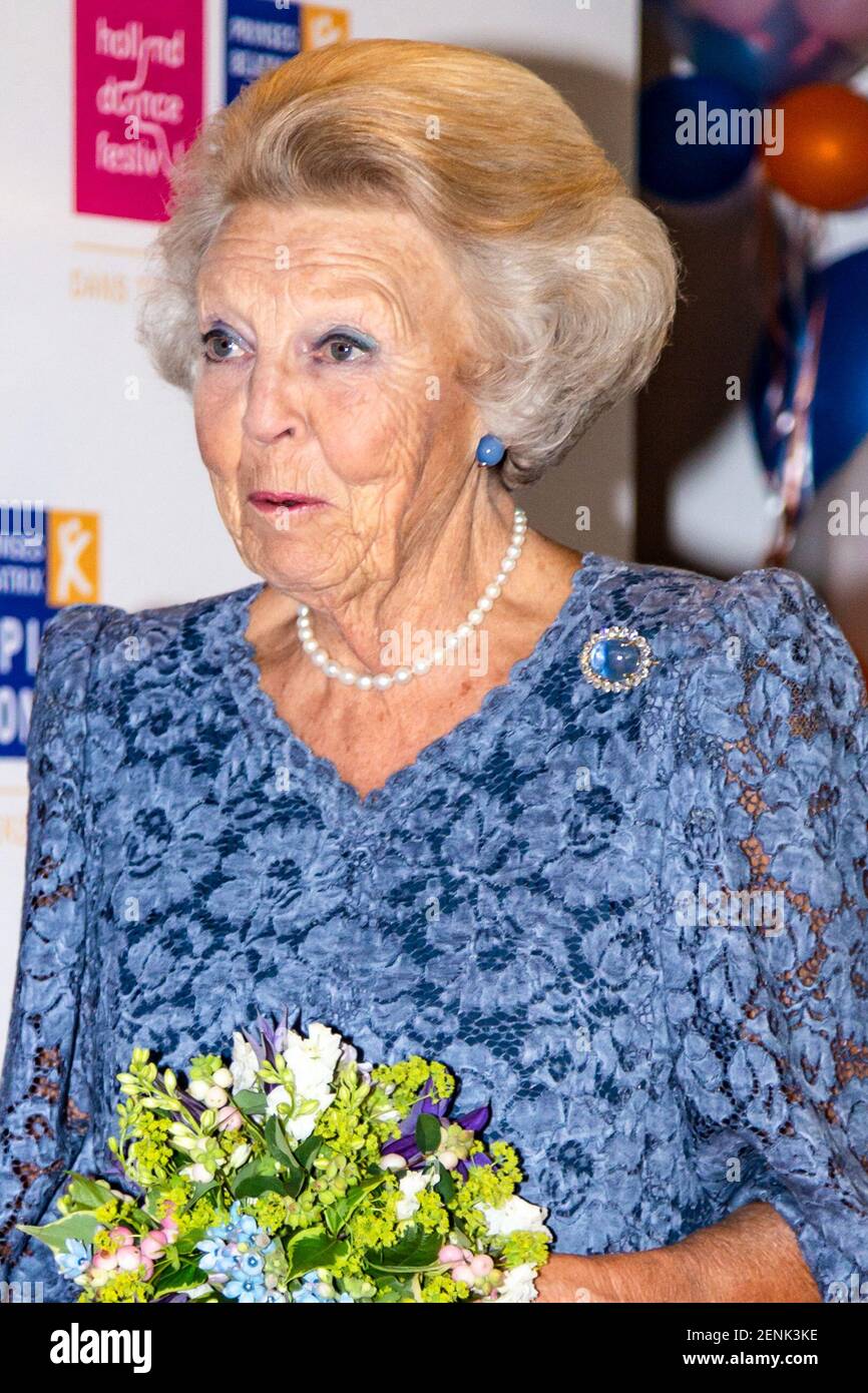 Princess Beatrix during the 7th edition of the Free to Move dance ...