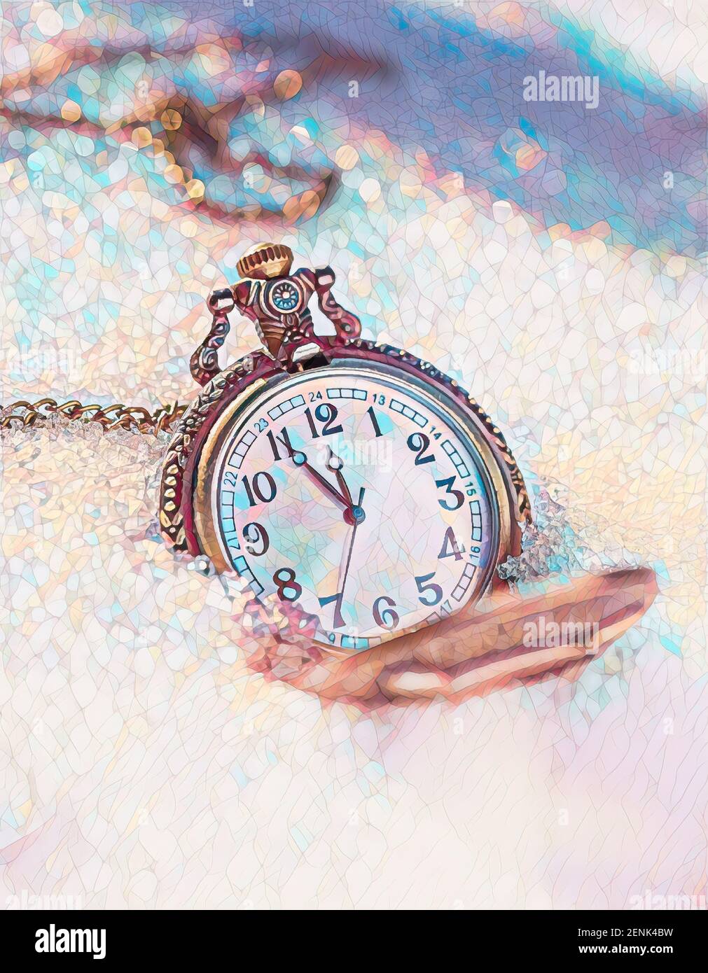 Abstract clock showing change hi-res stock photography and images - Alamy