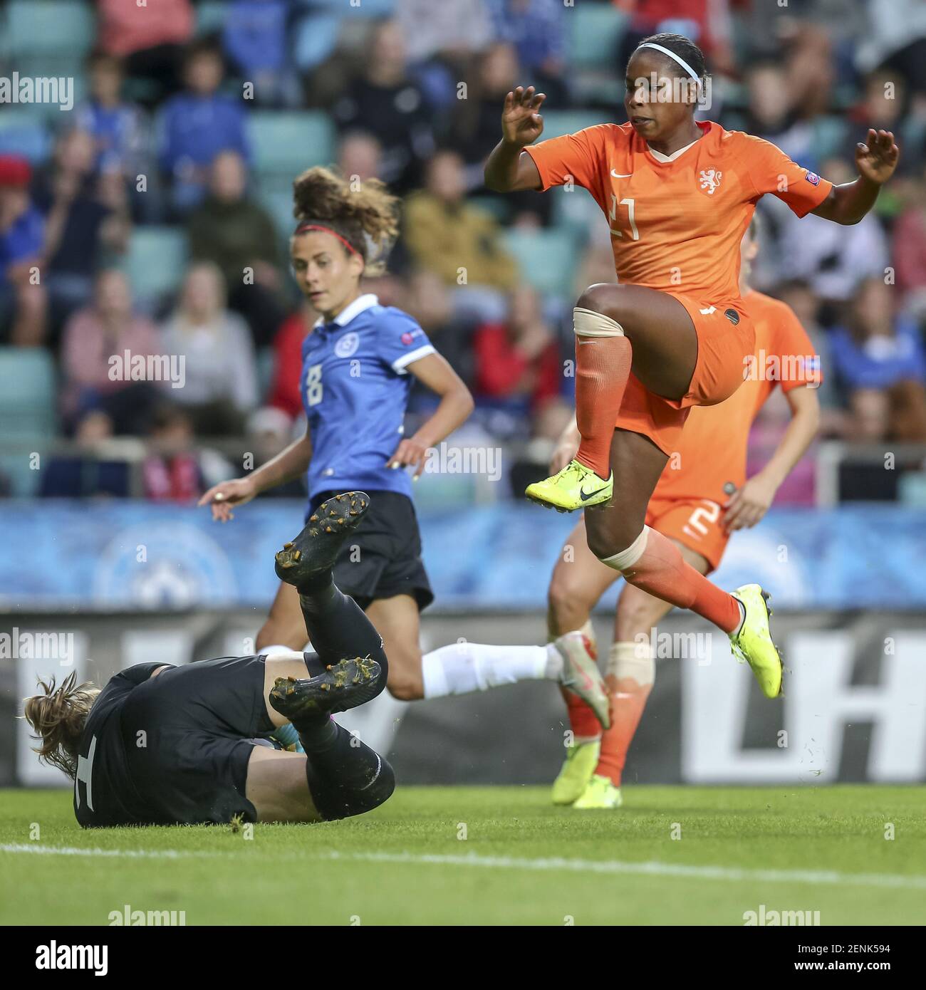 TALLINN, 30-08-2019 ,Le Coq Arena / LillekŸla Stadium, Qualifying round ...